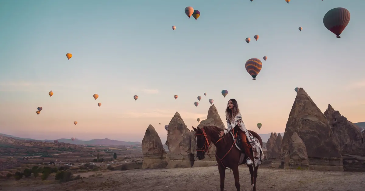 Cappadocia Horseback Riding Sunset Safari - Cappadocia Hot Air Balloon